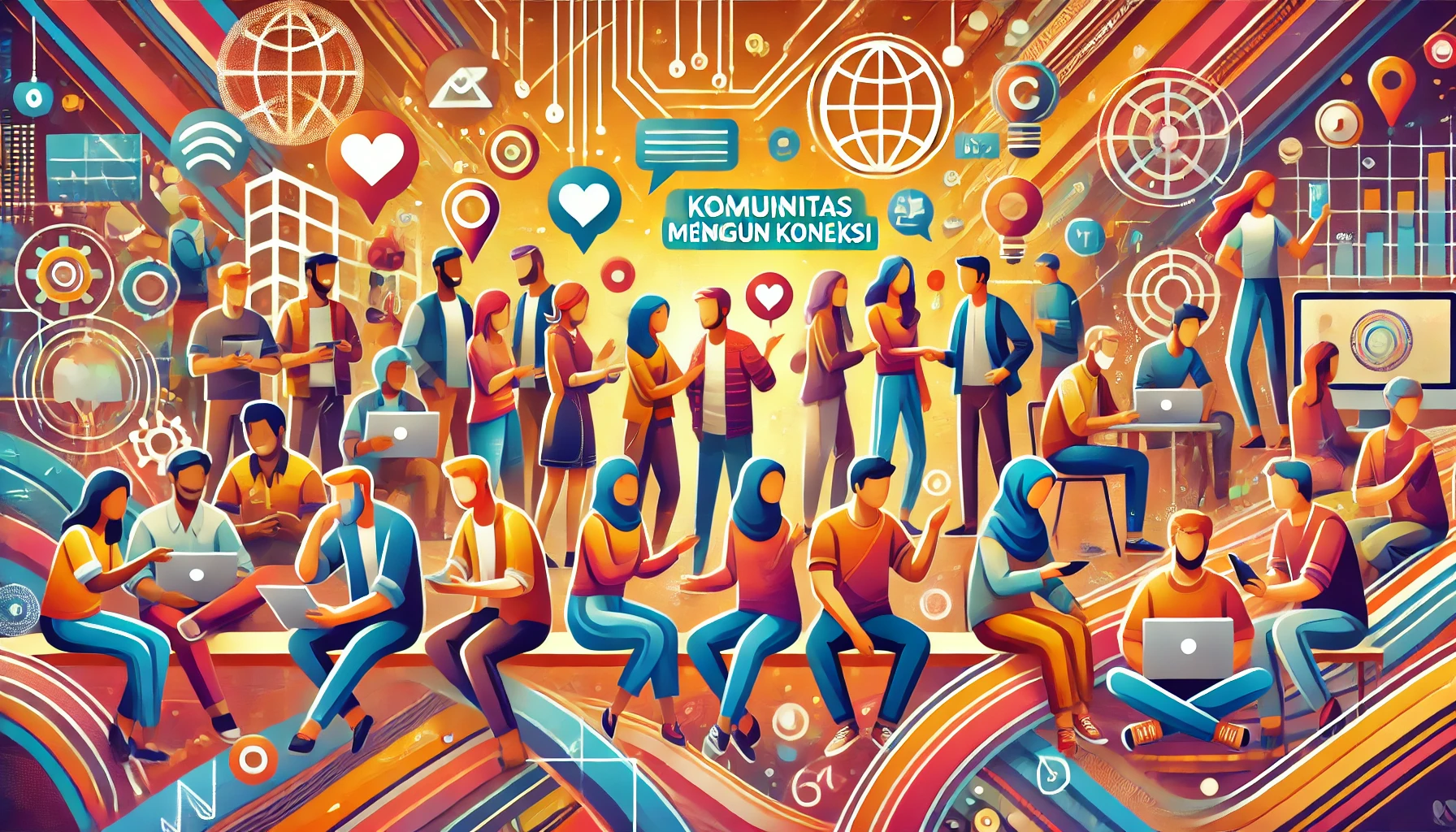 Komunitas Sosial Membangun Koneksi - Divajournals
